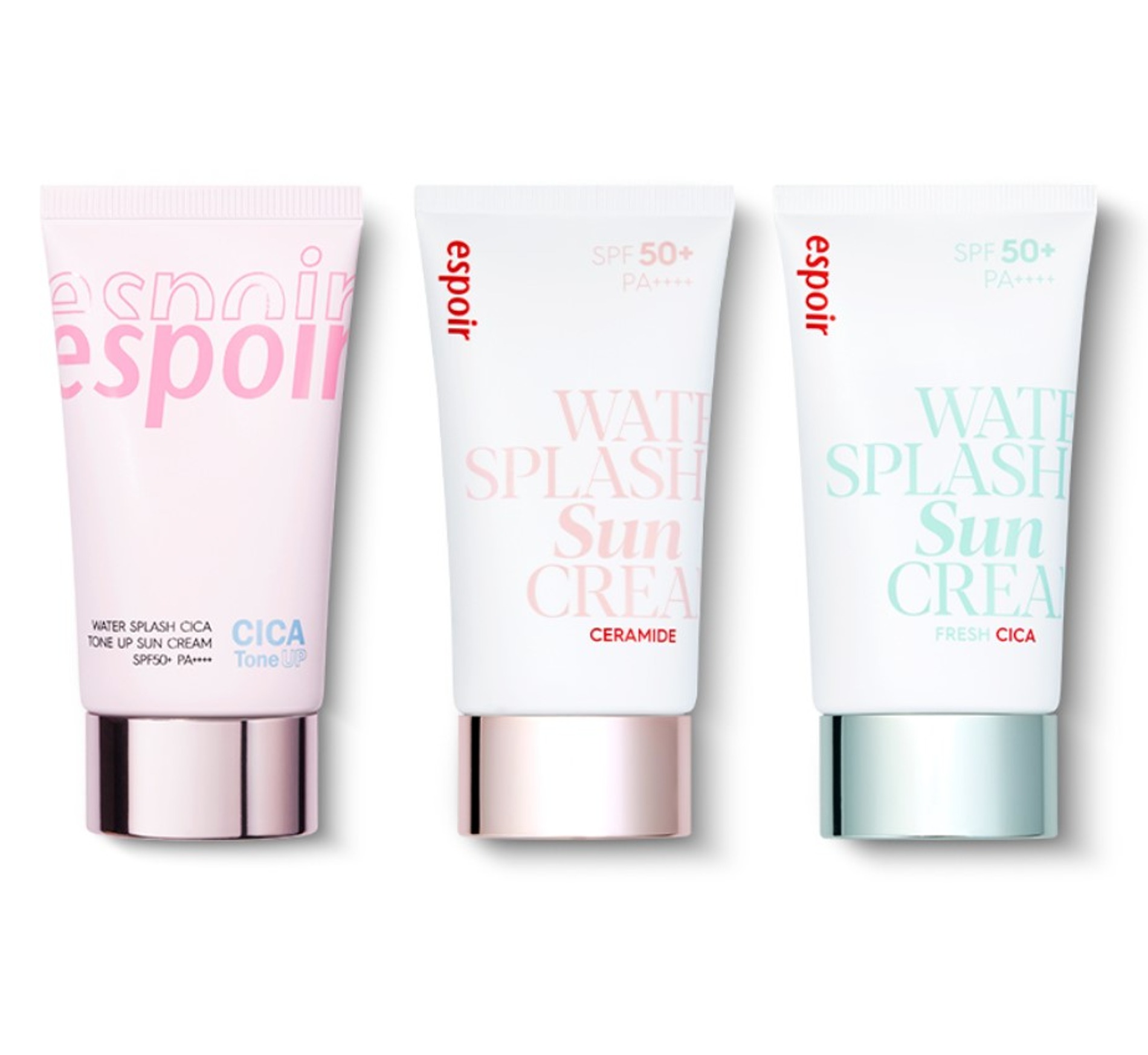 Kem Chống Nắng Espoir Water Splash Sun Cream Cica Tone Up/ Ceramide/ Fresh Cica SPF50+ PA ...